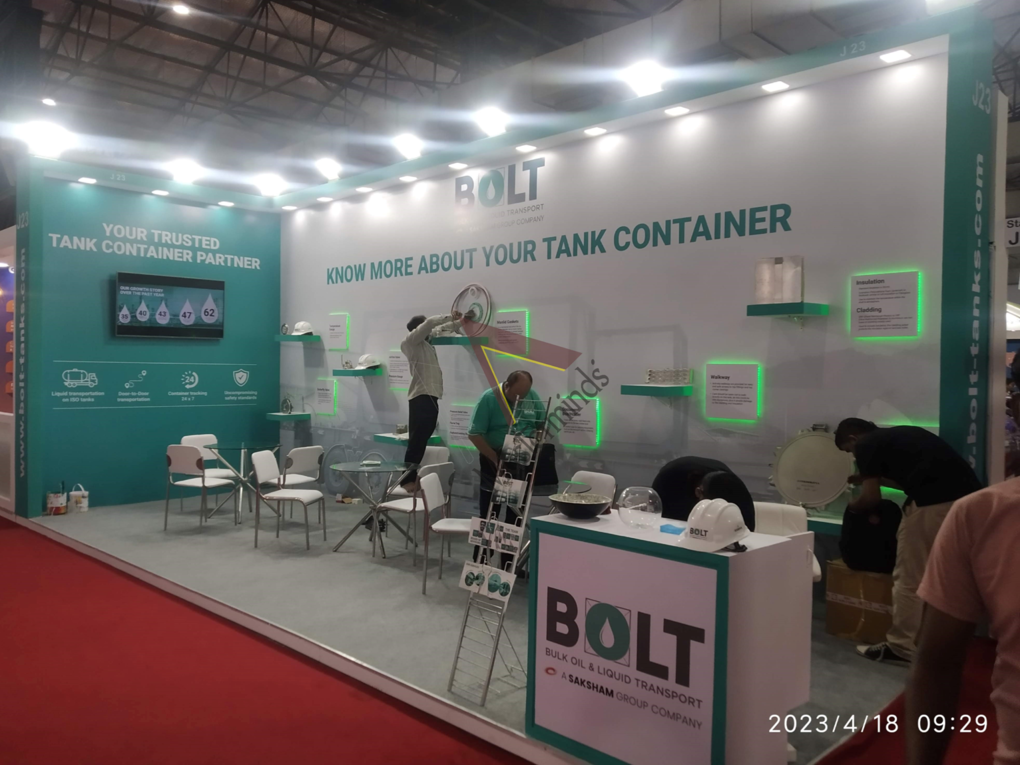 Bolt Tanks | Masterminds Exhibitions